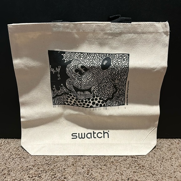 Swatch | Bags | New Swatch Mickey Mouse X Keith Haring Tote Bag | Poshmark